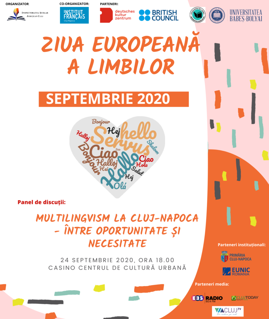 24.09.2020_Ziua Europeana a Limbilor la Cluj-Napoca_ZEL 2020 – ISJ Cluj